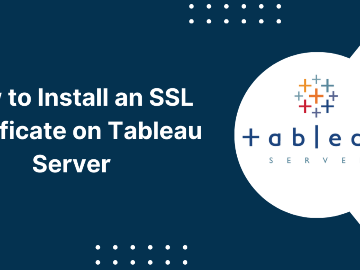 Tableau Server Logo Tableau Server Client Tutorial 19: Modifying Data