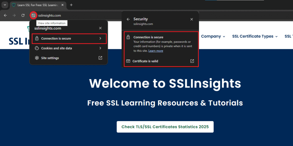 How to Check SSL Certificate Expiration Date in Chrome 2025